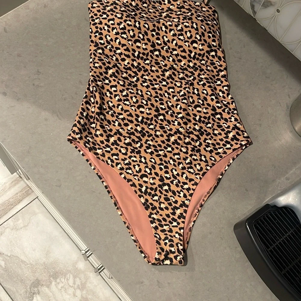 aerie | Swim | Aerie Leopard Print Swimsuit | Poshmark